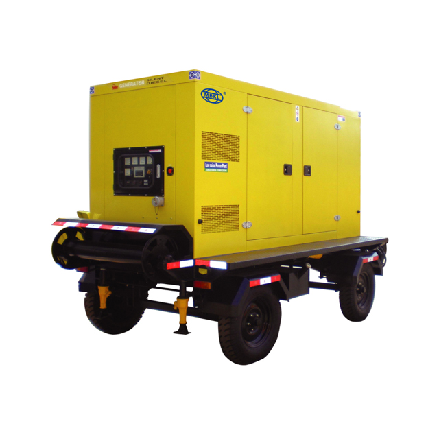 Trailer type generator set - Elevator Generator Machine